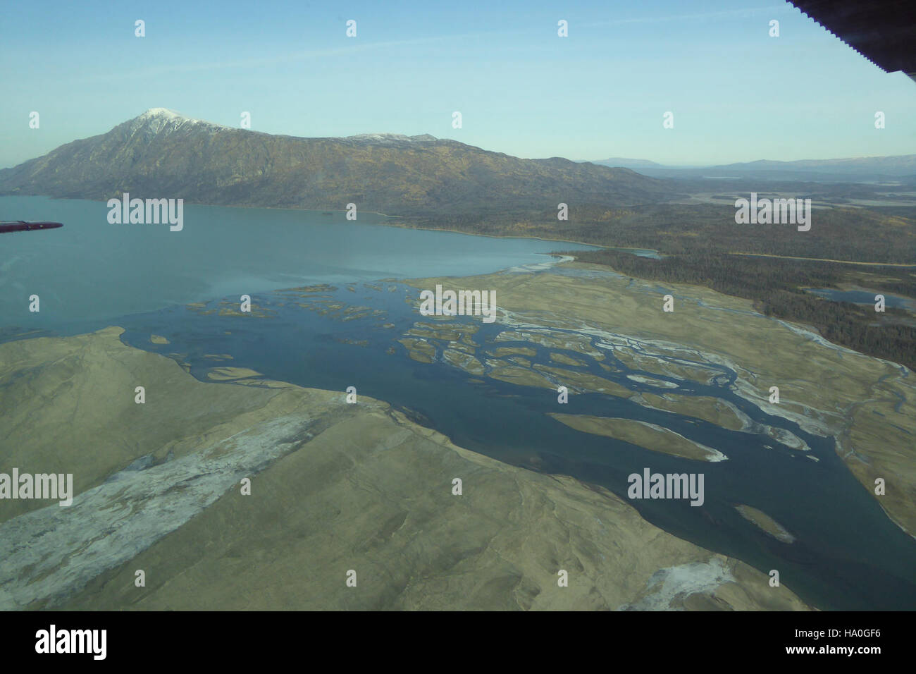 Aerial patrol over the Savonoski River Delta reveals the region's ...