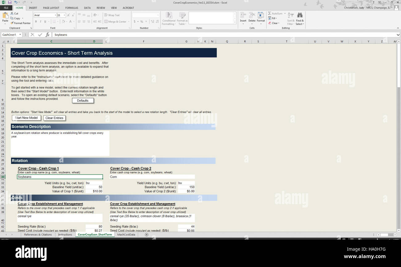 The USDA’s Cover Crop Tool provides valuable data on selecting ...