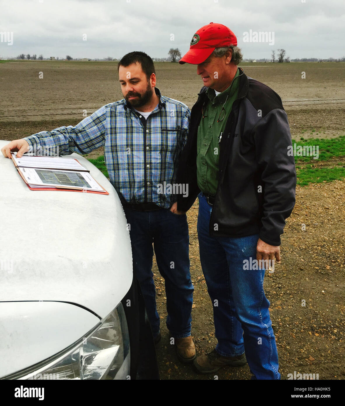 Fred Stuckey from Stuckey Farms reviews his conservation plan with ...
