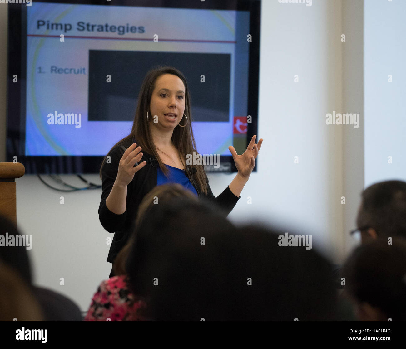 Elizabeth Scaife of the USDA discusses child abuse and human ...