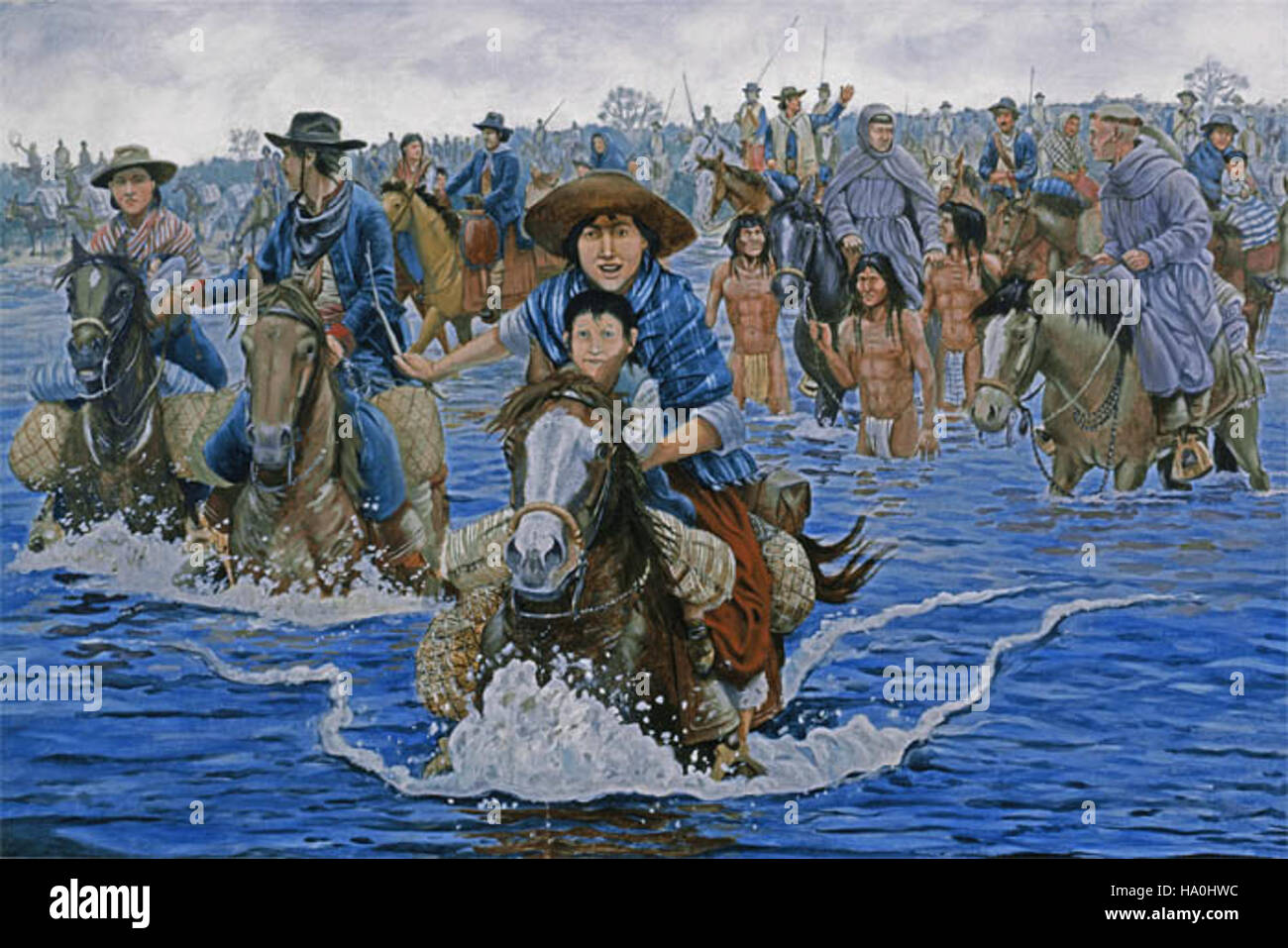 David Rickman’s photograph captures a key moment of crossing the ...