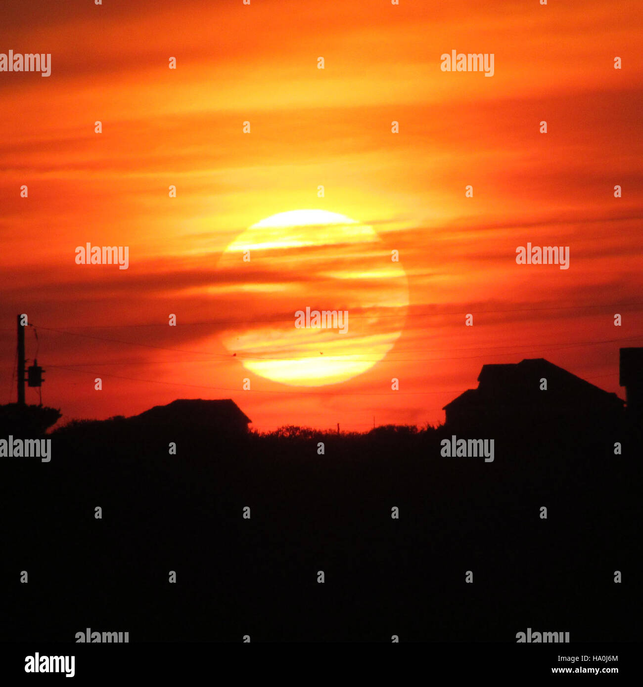 The Frisco Sunset at Cape Hatteras National Seashore captures the ...