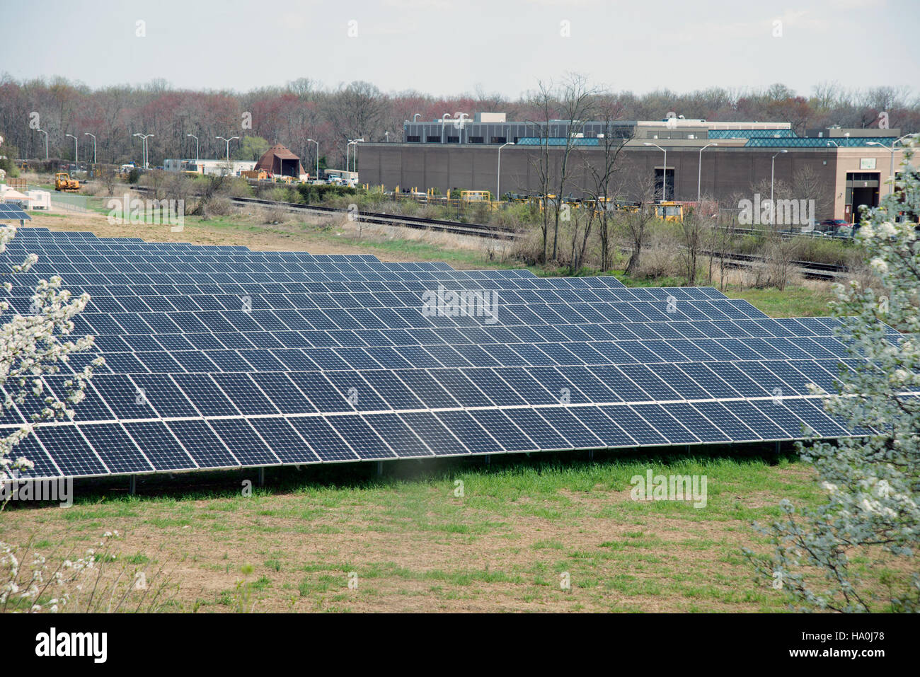 The USDA’s solar array at the George Washington Carver Center ...