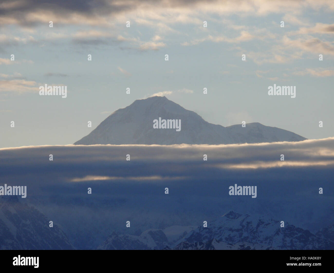 Denali, also known as Mount McKinley, is the highest peak in North ...