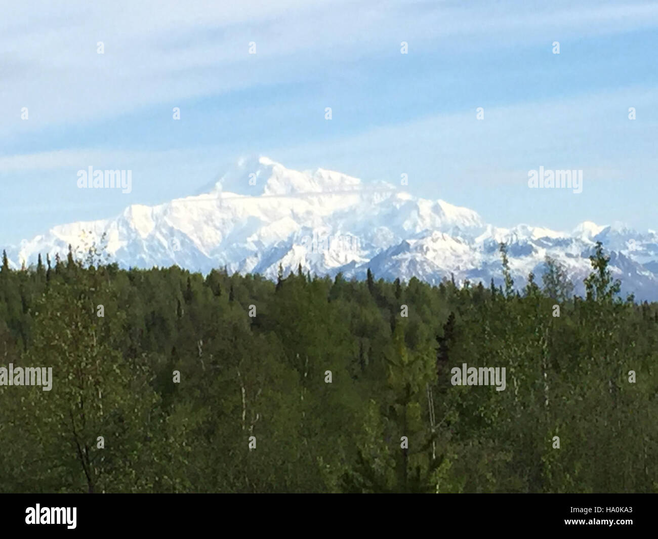 Mount McKinley, now Denali, is the highest peak in North America ...