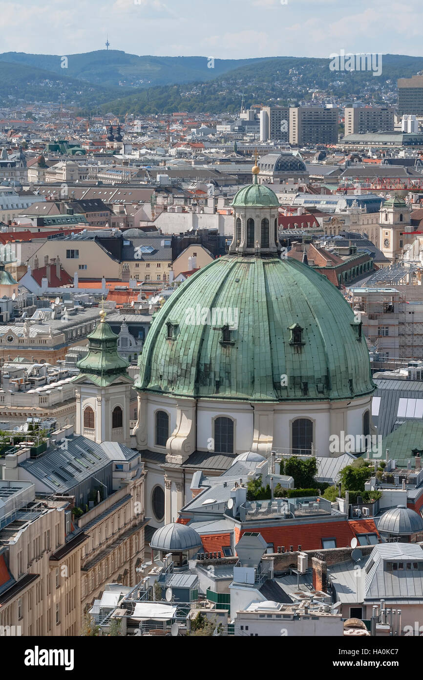 St peters church in vienna hi-res stock photography and images - Alamy