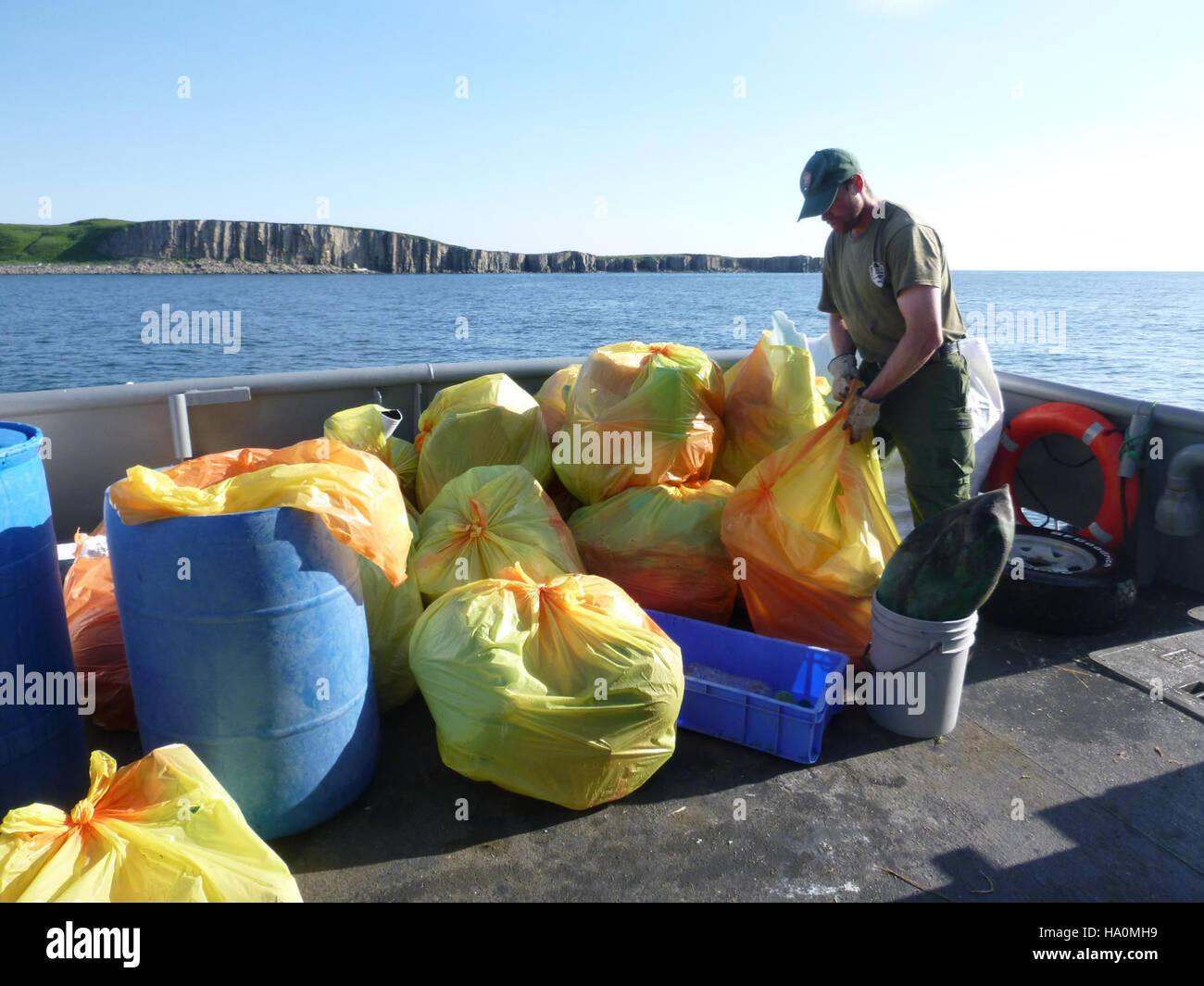 The Stern Deck at Katmai National Park provides stunning views of the ...
