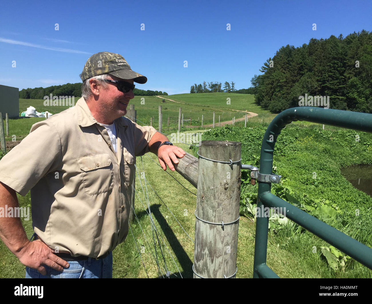 Sam Dixon, dairy farm manager at Shelburne Farms, oversees sustainable ...