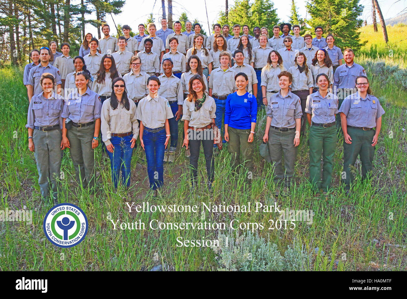 The Youth Conservation Corps (YCC) program at Yellowstone National Park involves young people in ...
