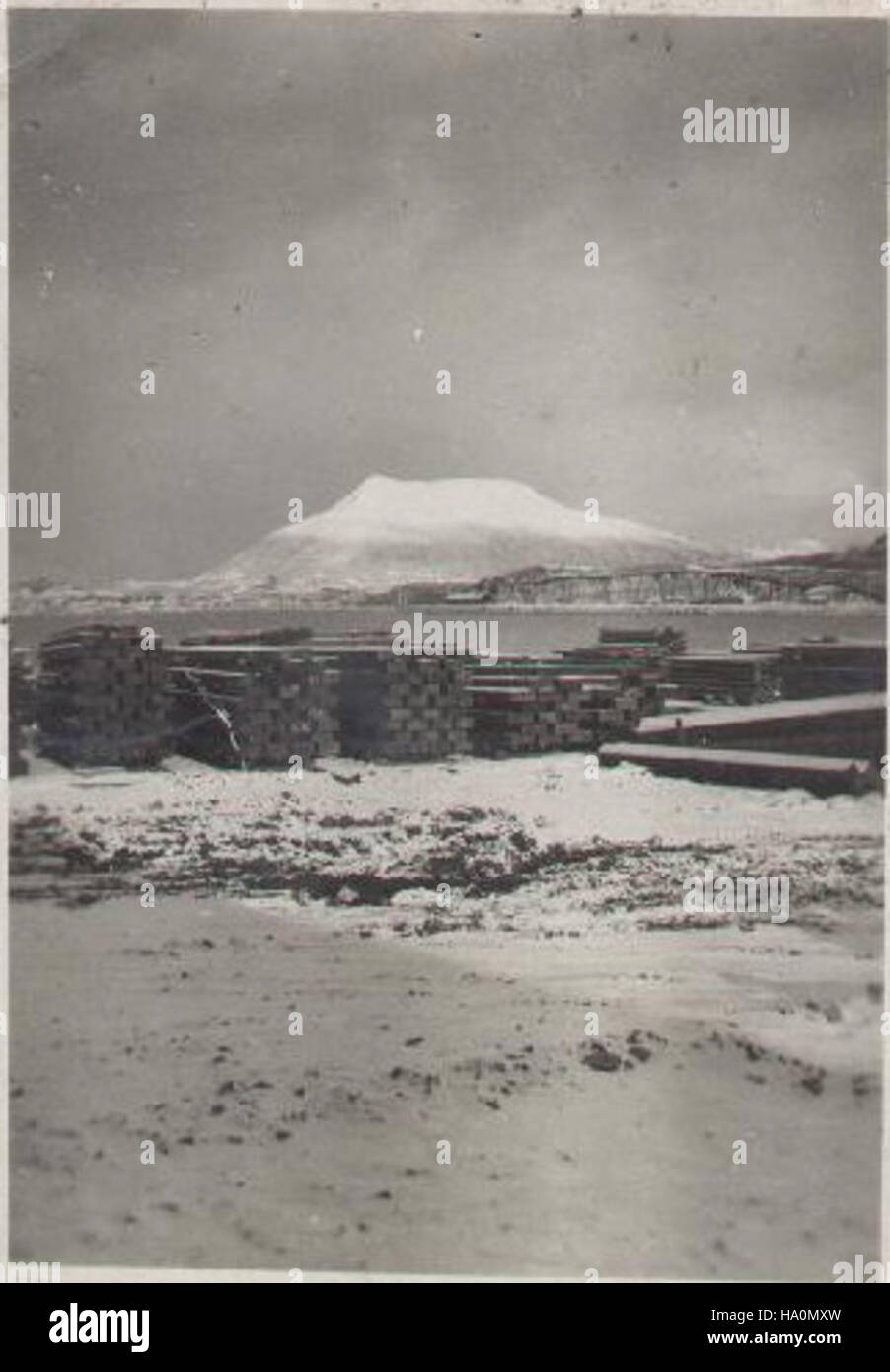 This historical photo from Alaska National Parks documents a World War ...
