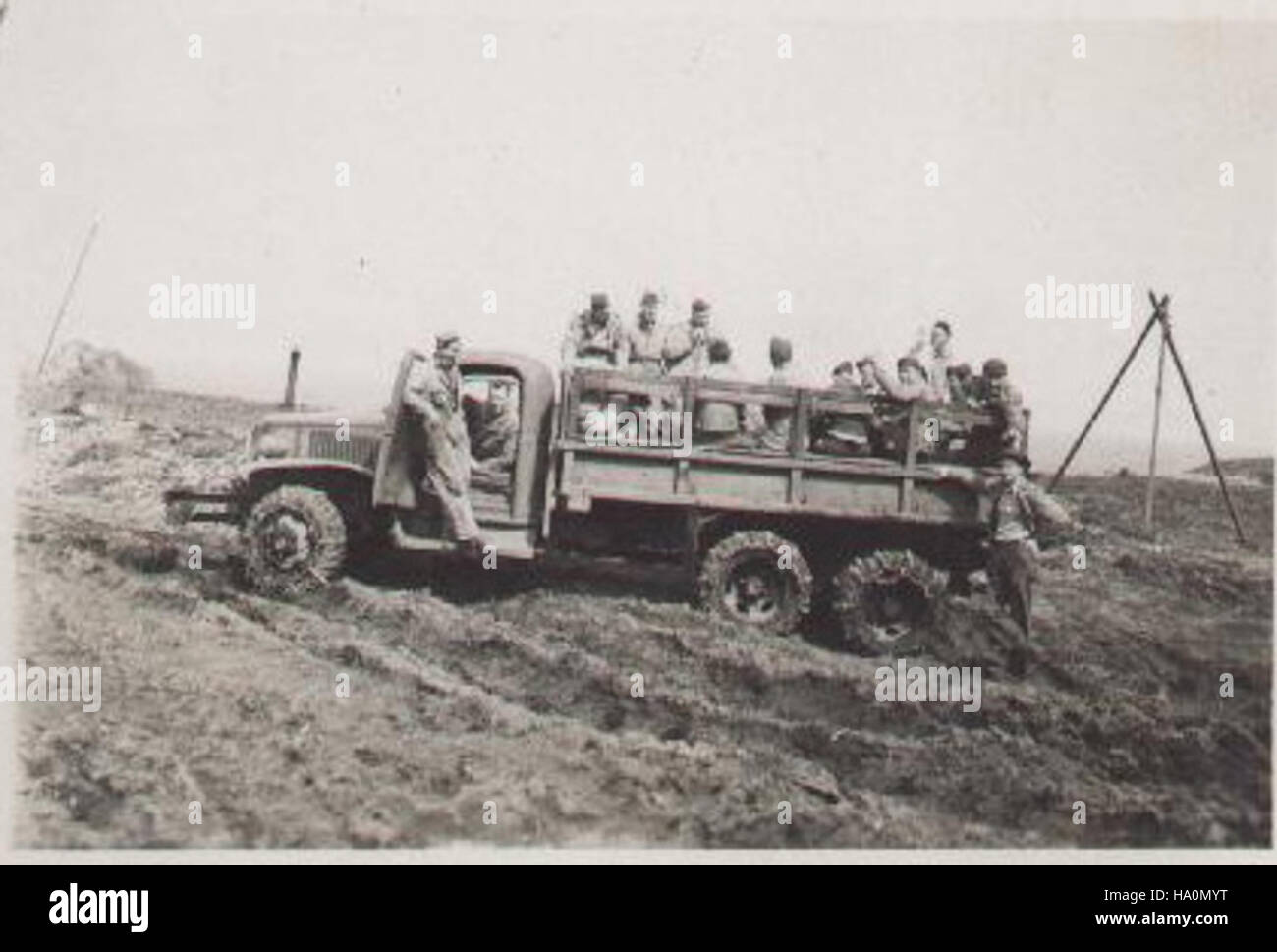 A historical site in Alaska showcasing the remnants and artifacts from ...