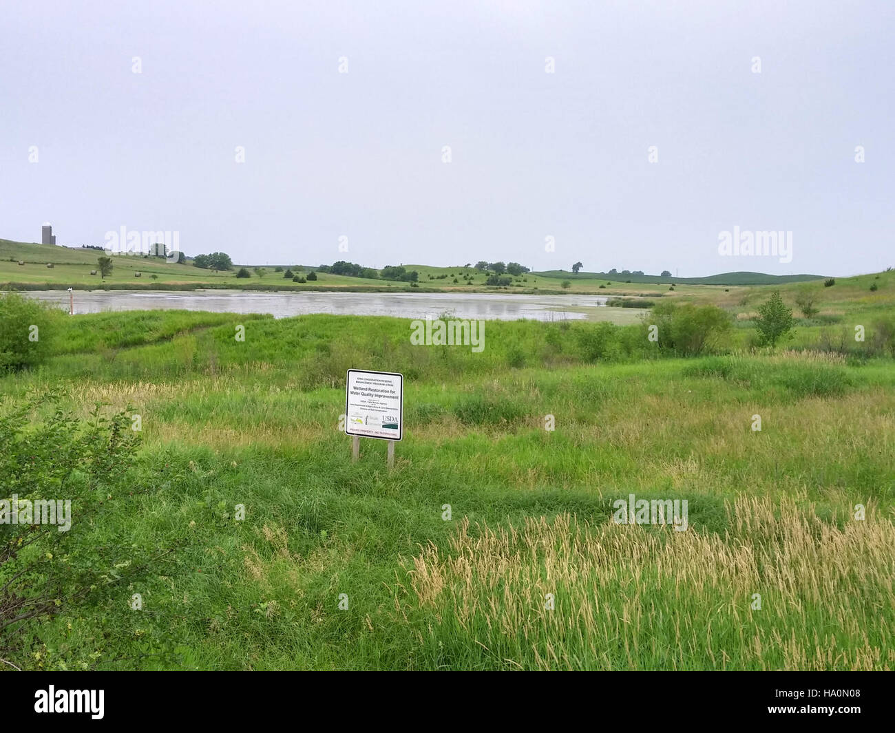 This photo marks the 30th anniversary of the Conservation Reserve ...