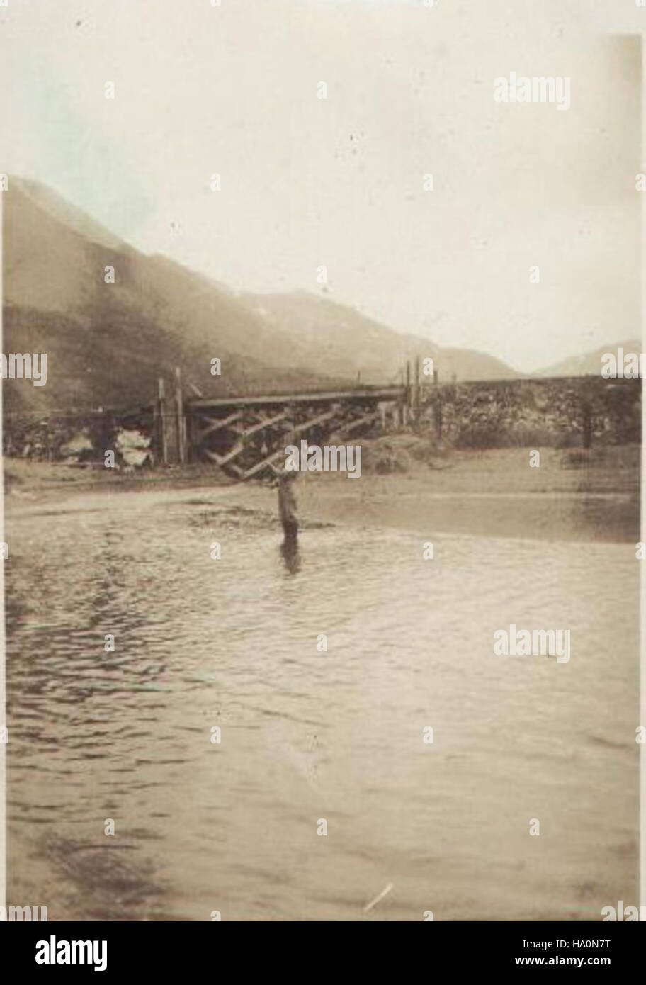 A photo documenting the role of national parks in preserving WWII ...