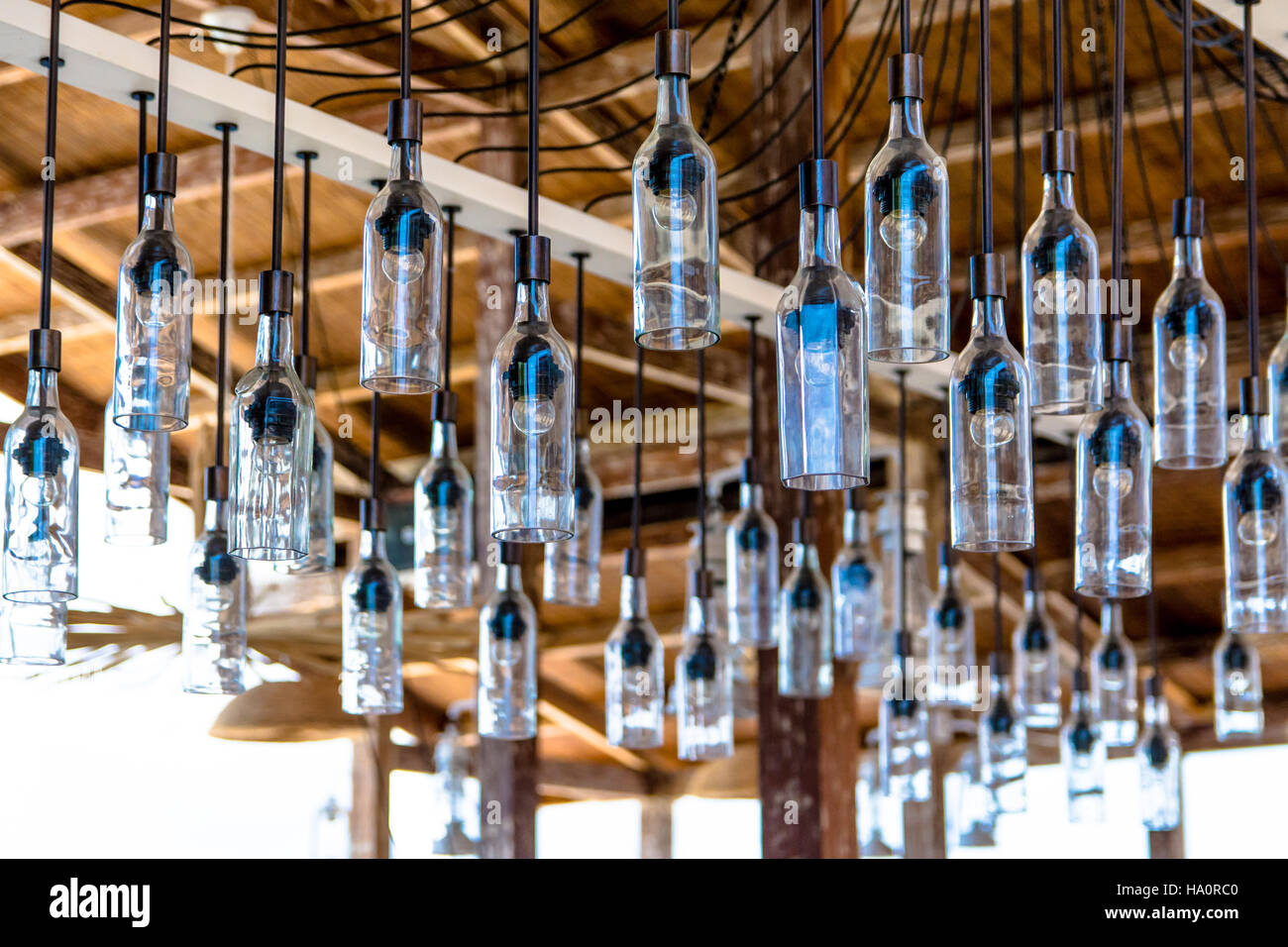 Bottles hanging from the ceiling hi-res stock photography and images ...