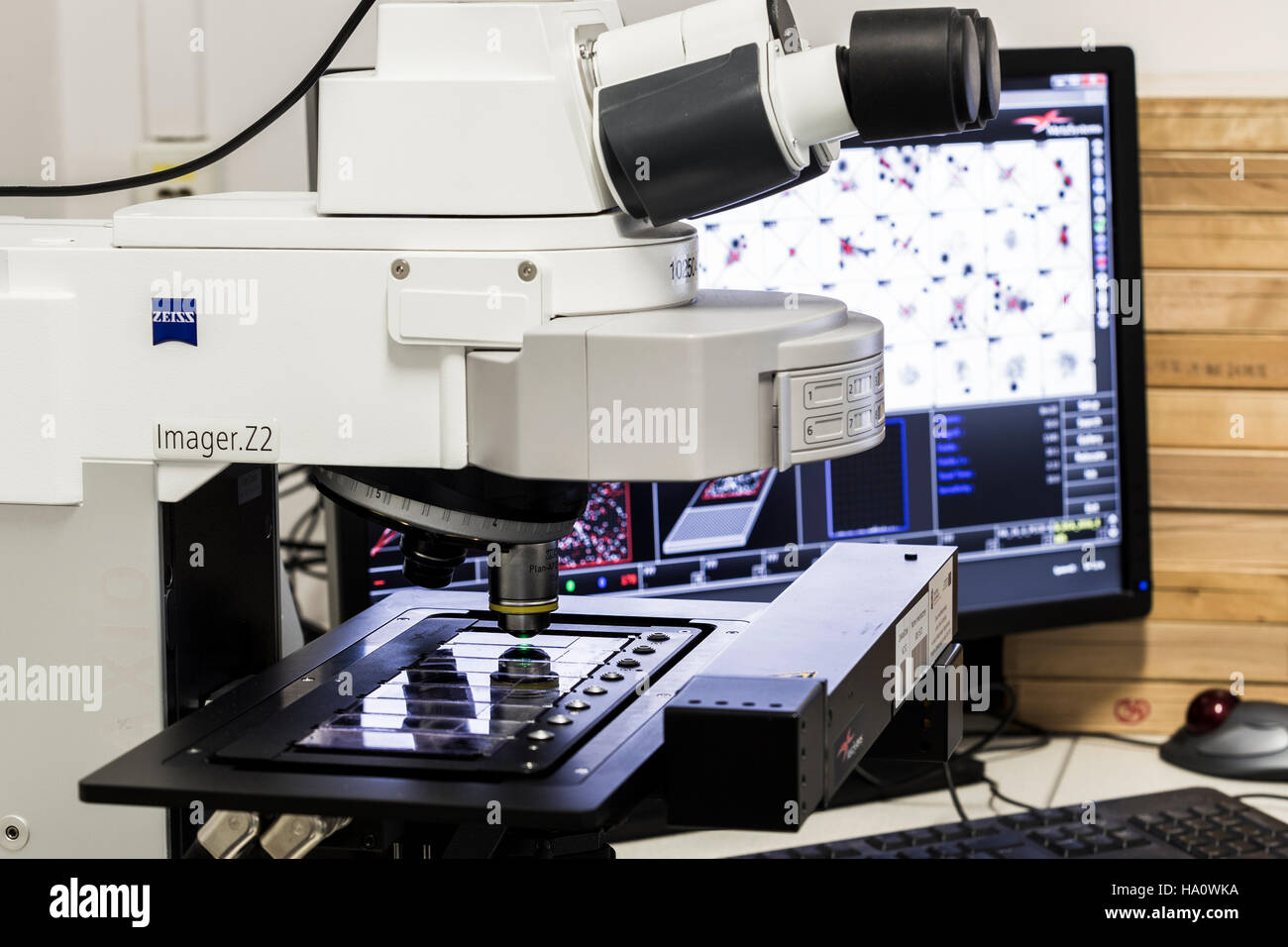 Atom electron microscope hi-res stock photography and images - Alamy