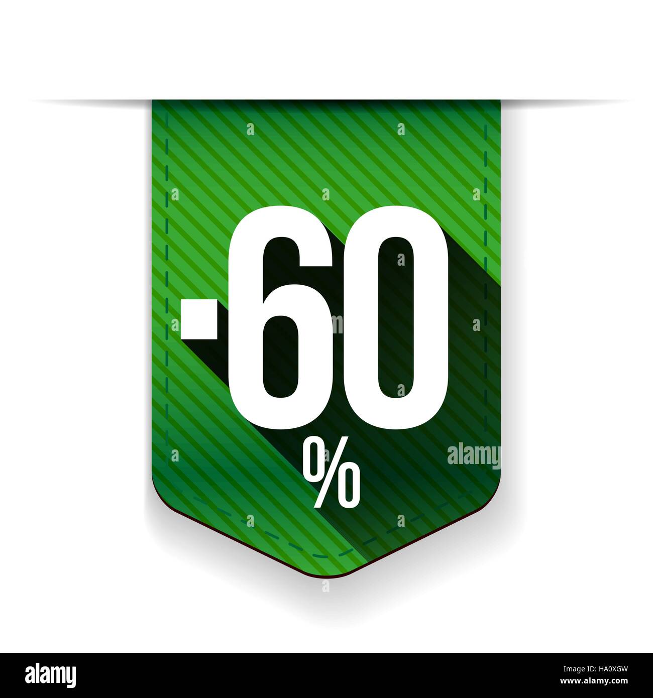 Sign 60 percent off Stock Vector Images - Alamy