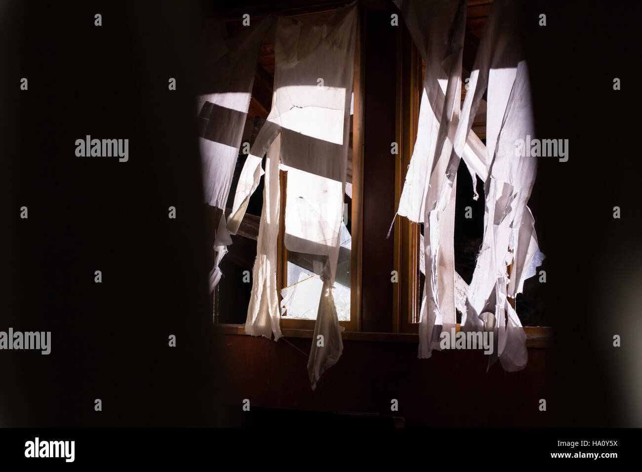 Ripped curtains hi-res stock photography and images - Alamy