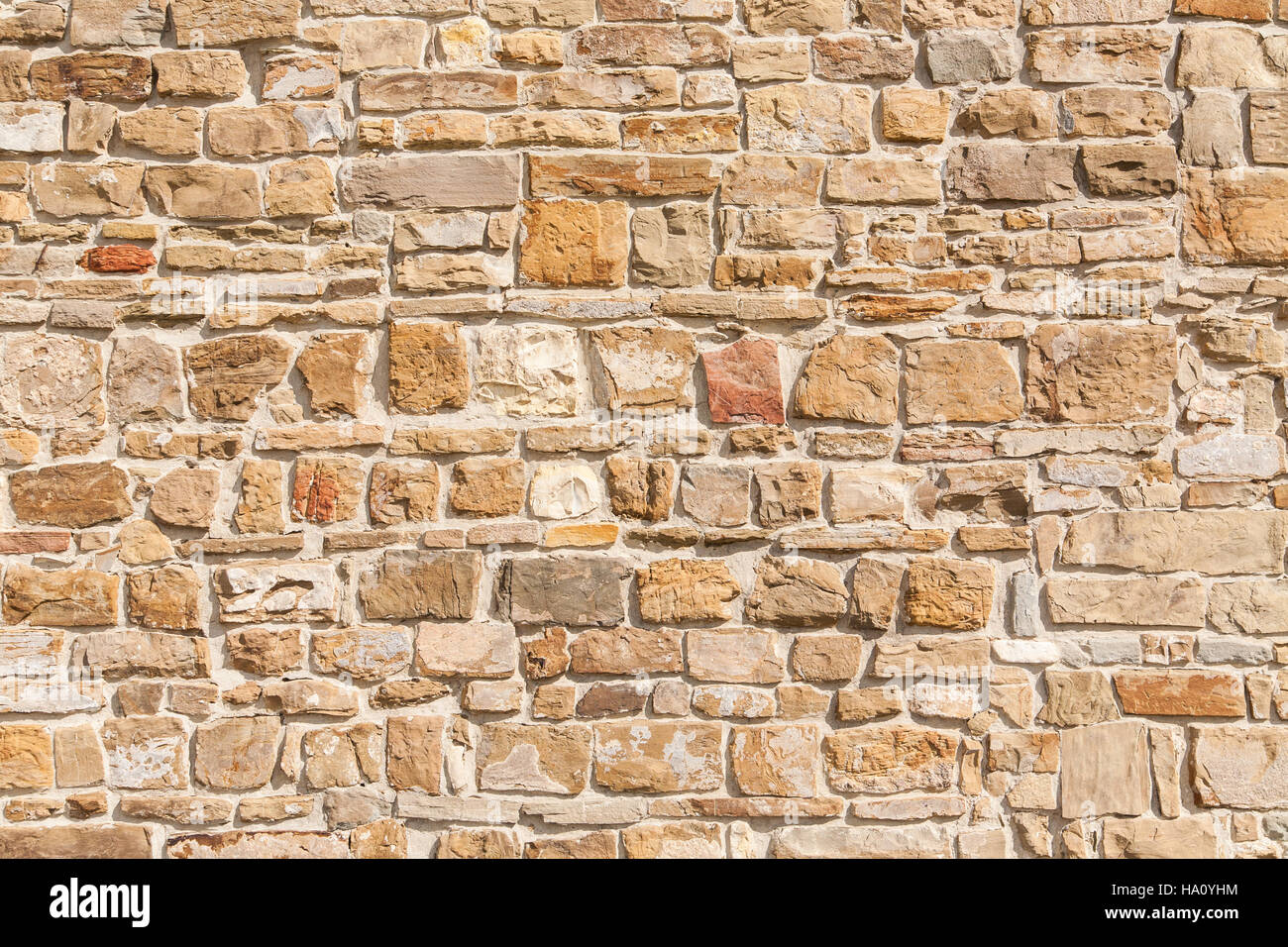 Stone wall texture background natural color. Closeup Stock Photo - Alamy