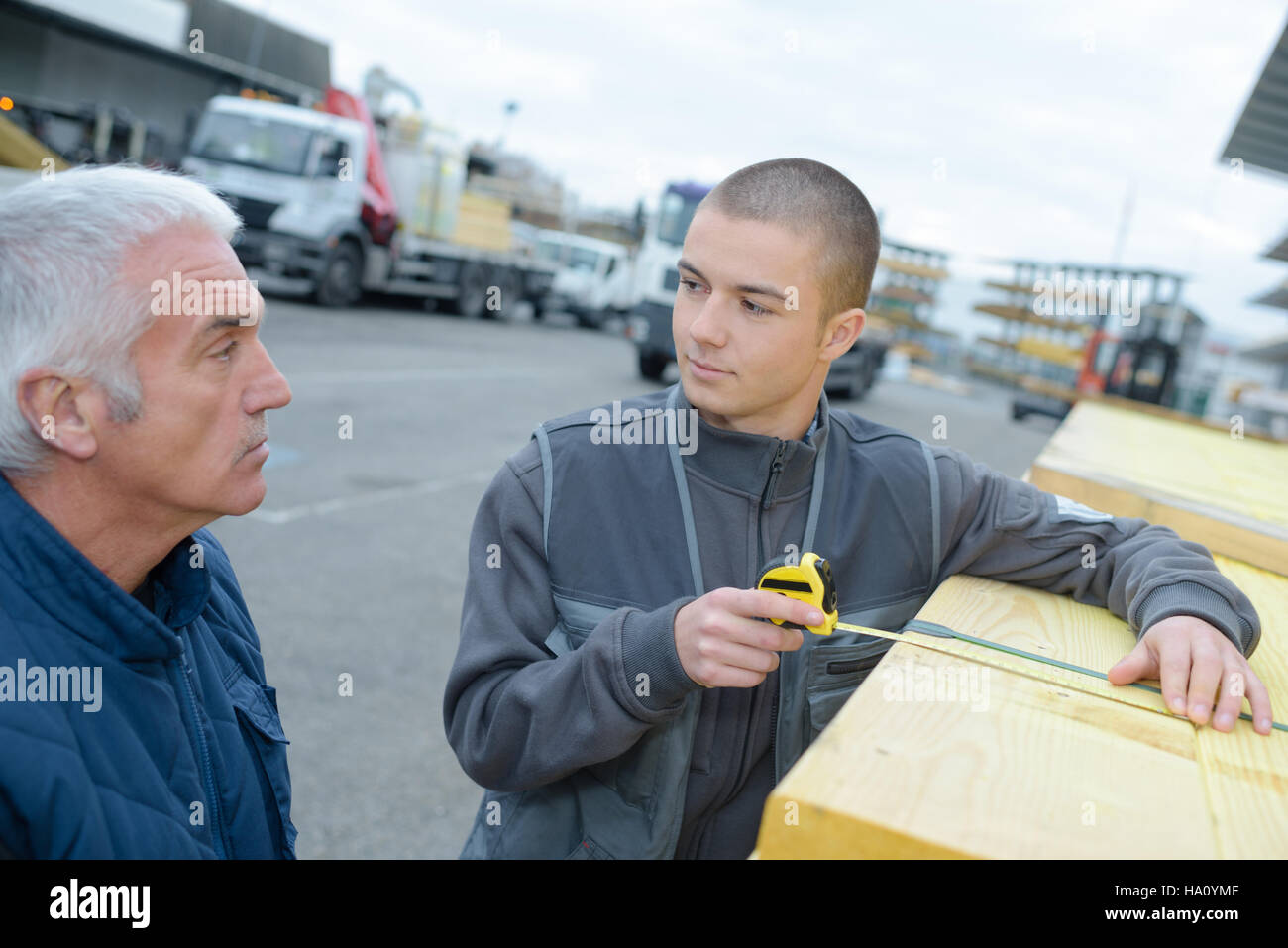 preparing the delivery Stock Photo - Alamy