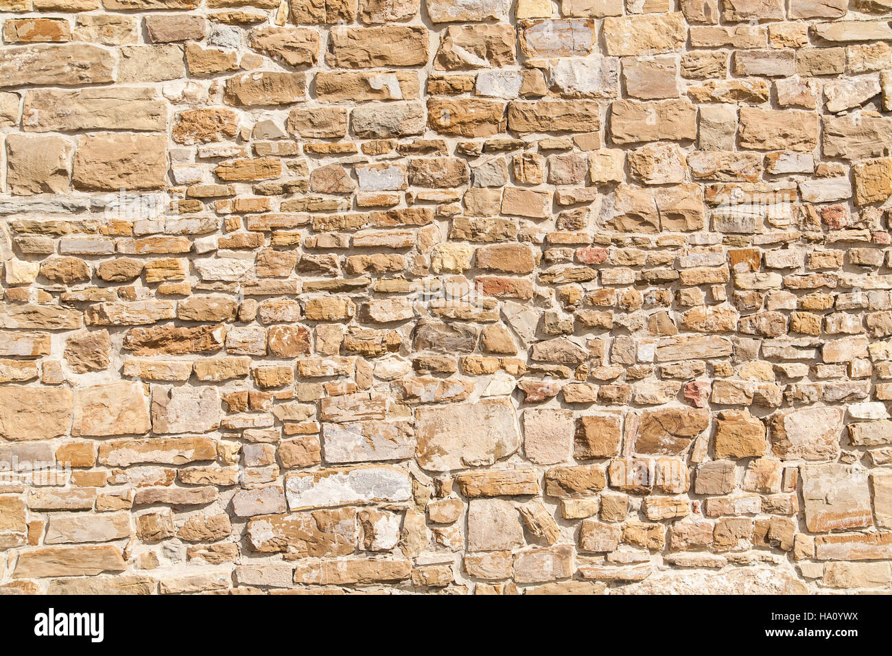 Stone wall texture background natural color. Closeup Stock Photo - Alamy