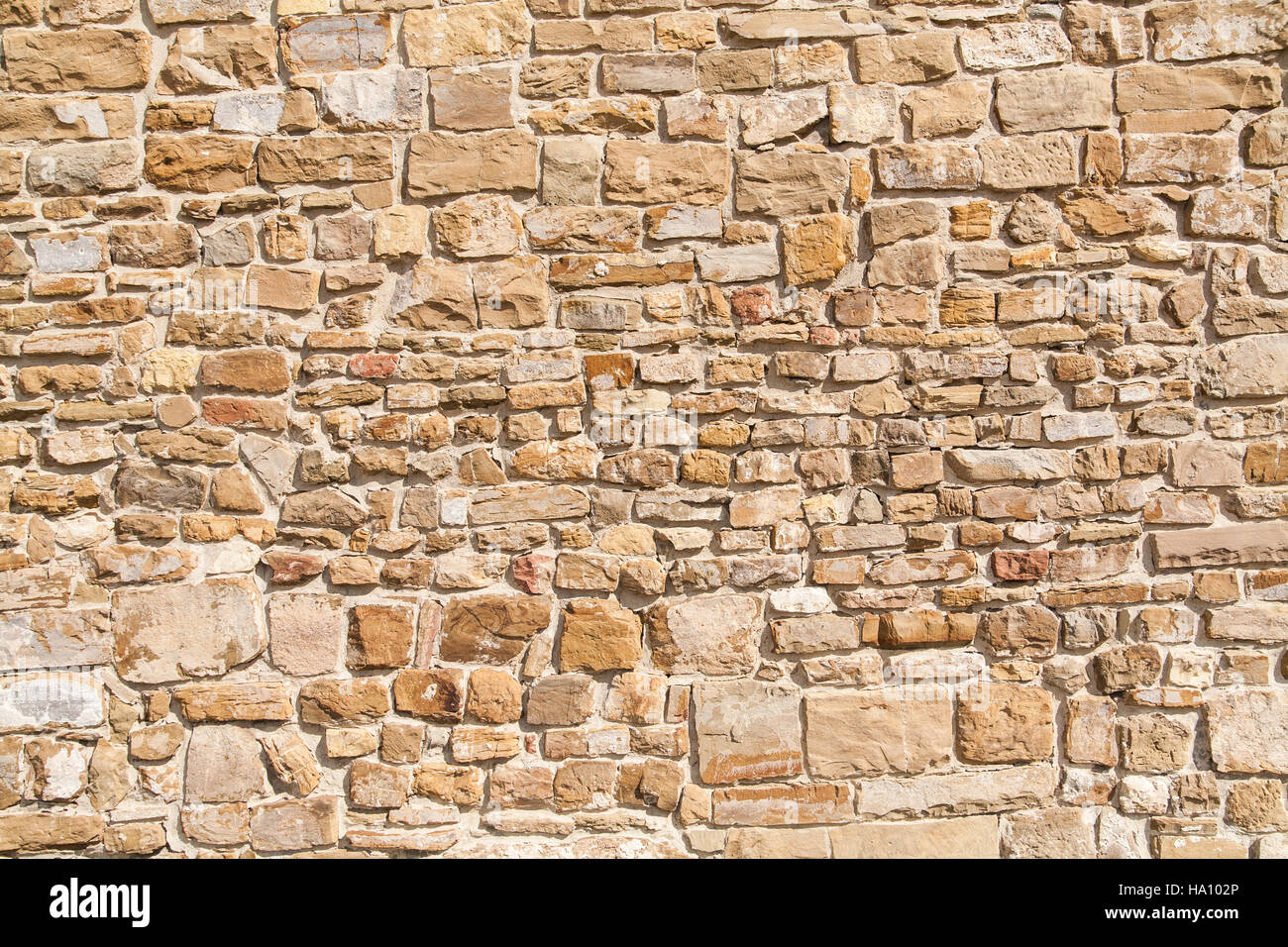 Stone wall texture background natural color. Closeup Stock Photo - Alamy