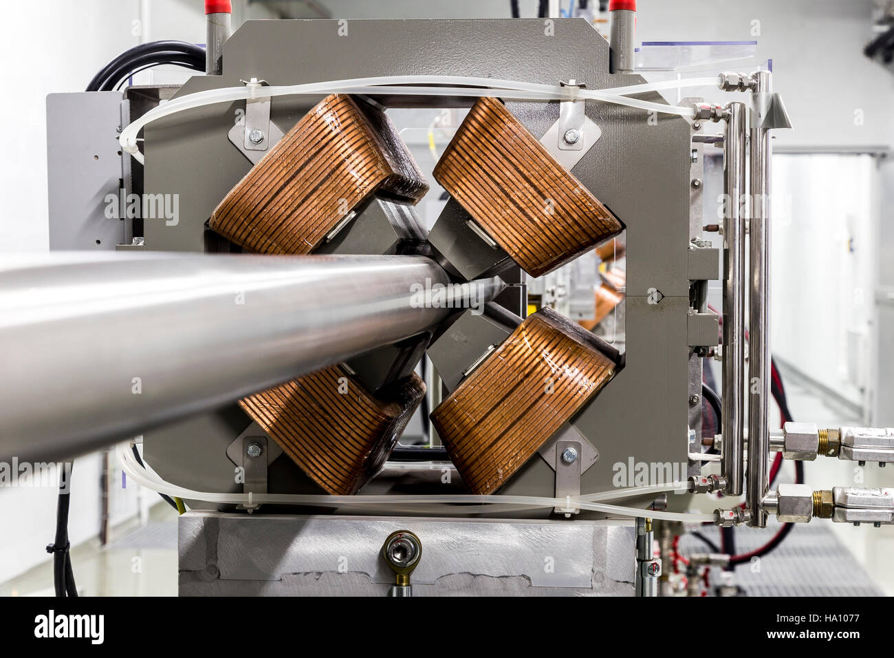 The beam line from Cyclotron Proteus C-235 in the Bronowice Cyclotron ...