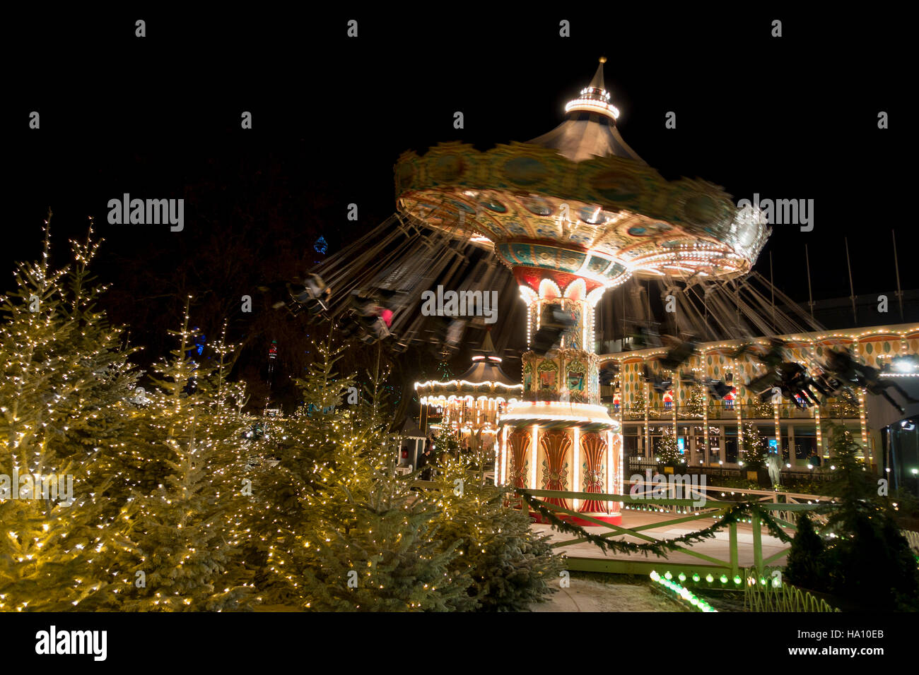 Copenhagen tivoli gardens christmas hi-res stock photography and images ...