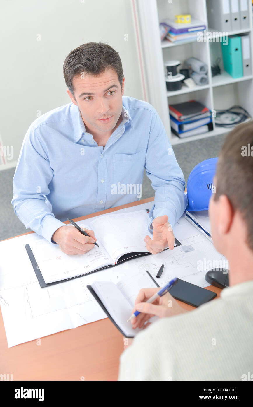 Let me write that in my agenda Stock Photo - Alamy