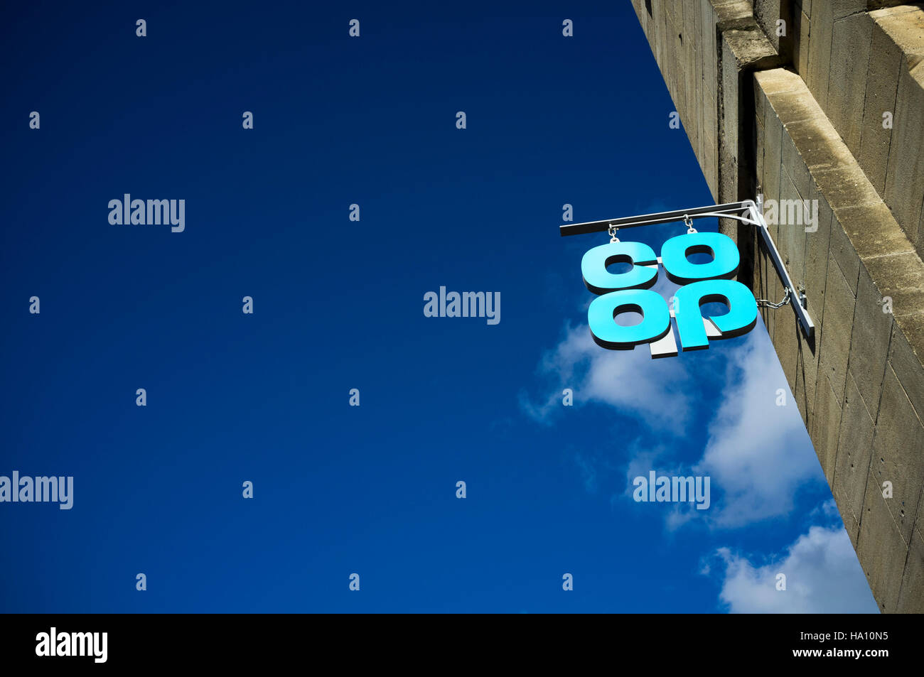 Co op co operative supermarket signage hi-res stock photography and ...