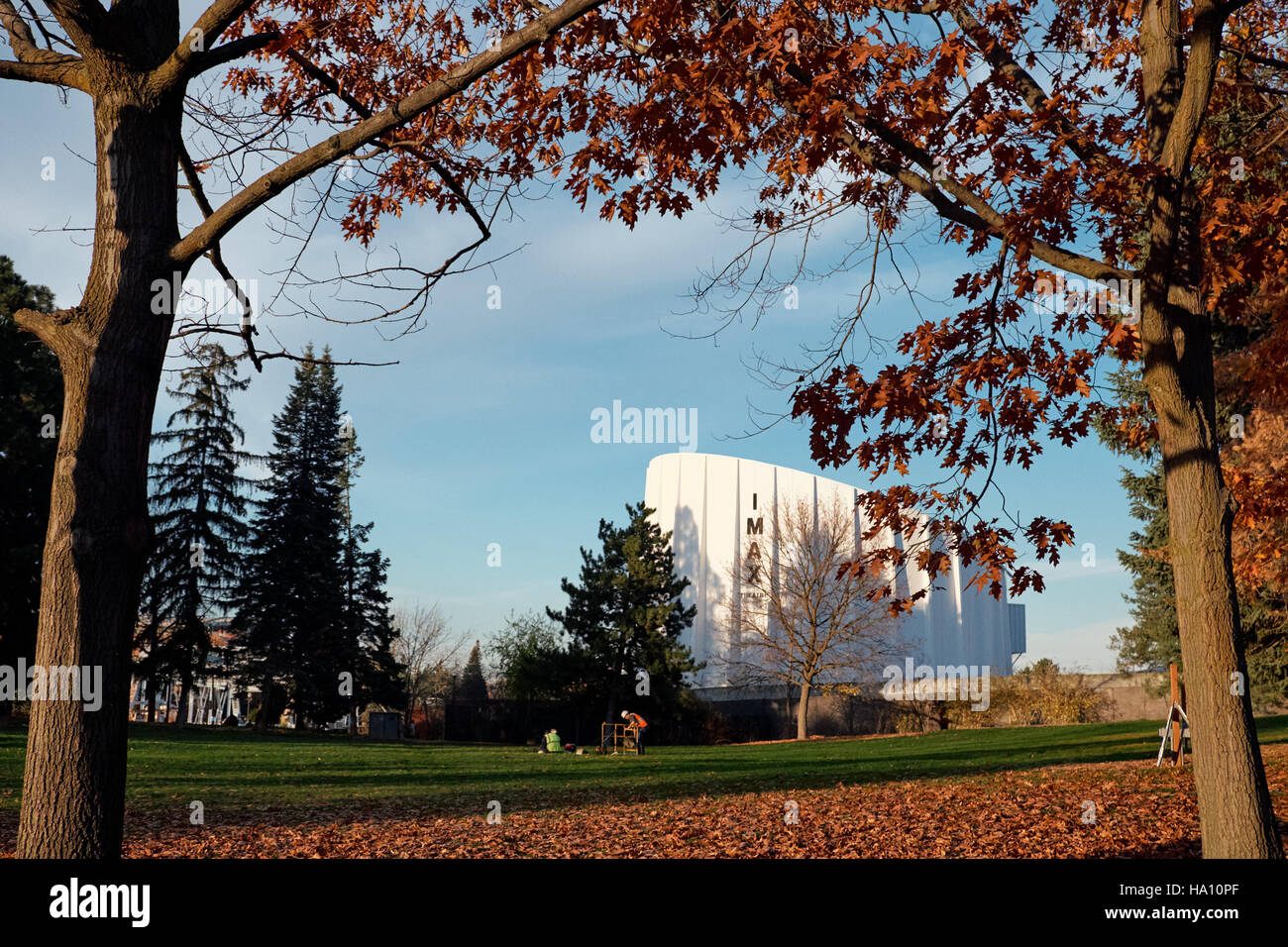 The Imax at Spokane River Side Park Park, WA, USA Stock Photo - Alamy