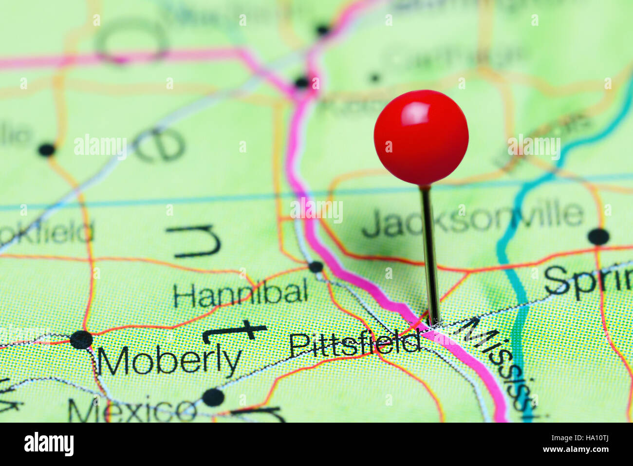 Political map of illinois hi-res stock photography and images - Alamy