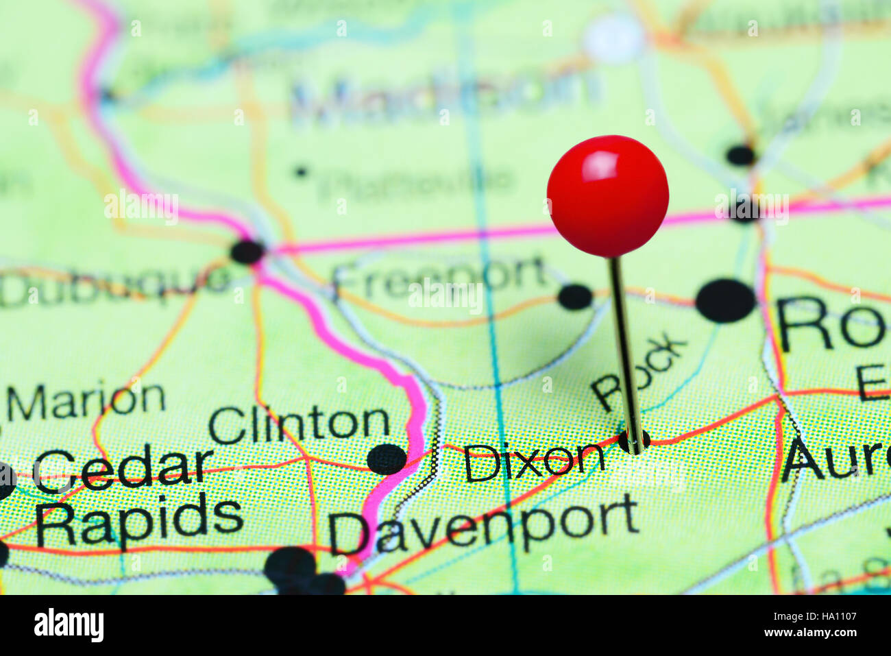 Dixon Map High Resolution Stock Photography and Images - Alamy