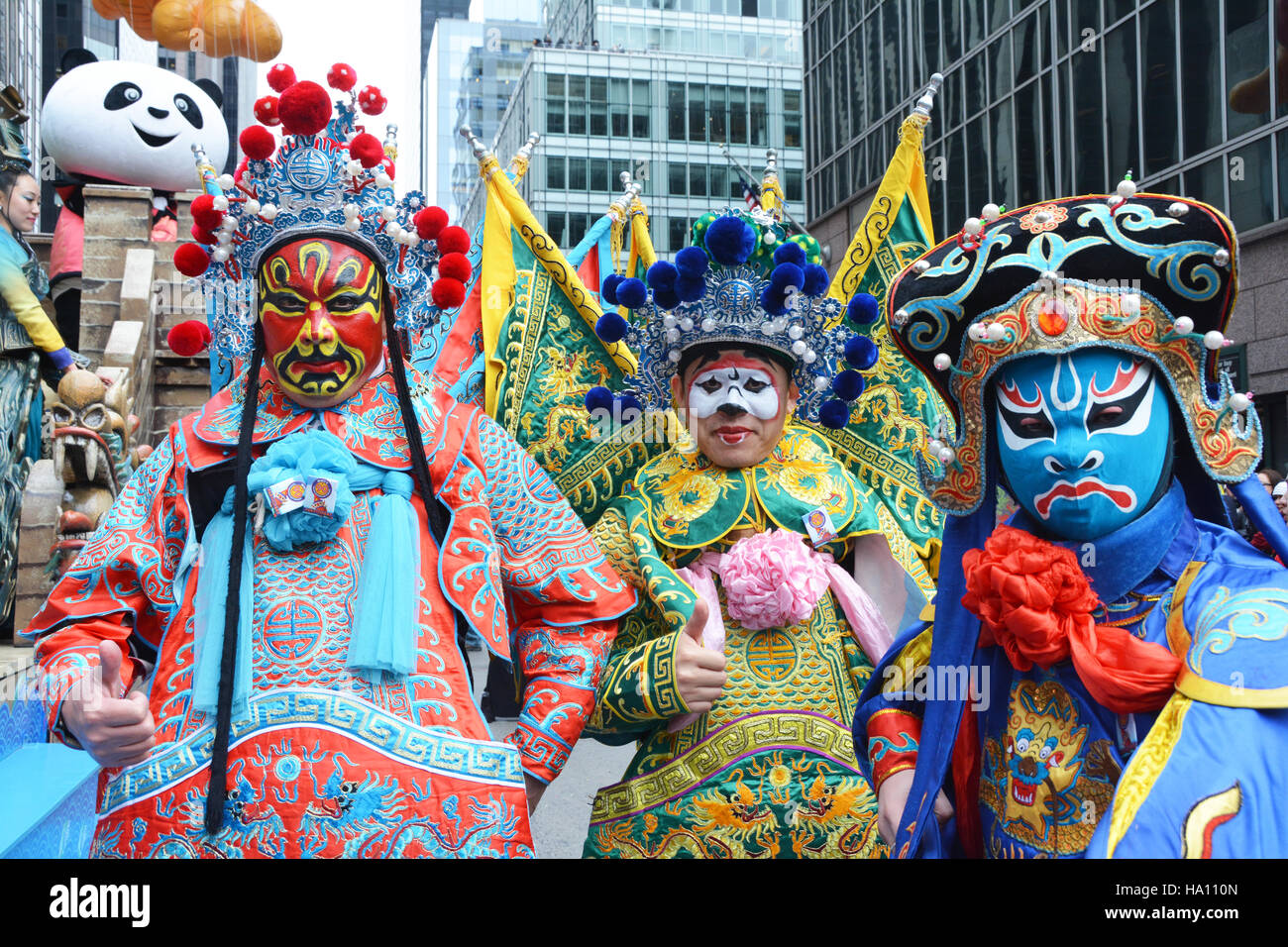 China's Chengdu marchers dressed in traditional costume Stock Photo - Alamy