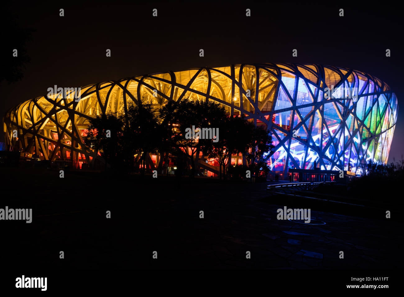 Beijing National Stadium Water Cube High Resolution Stock Photography ...