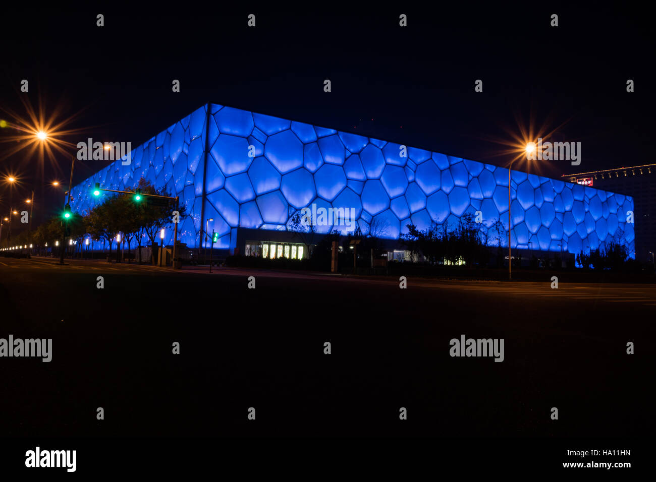 Beijing National Stadium Water Cube High Resolution Stock Photography ...
