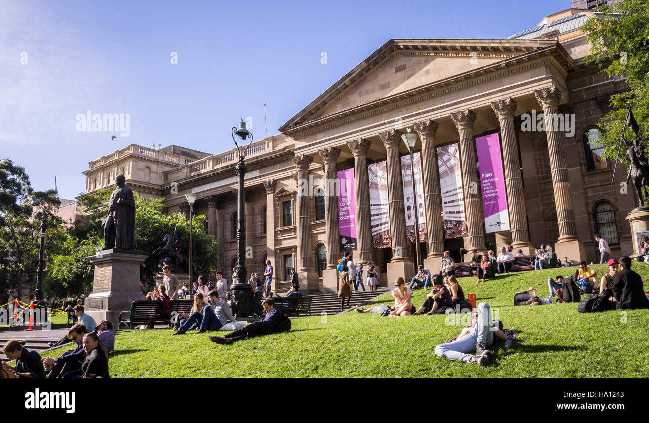 Melbourne university library hi-res stock photography and images - Alamy