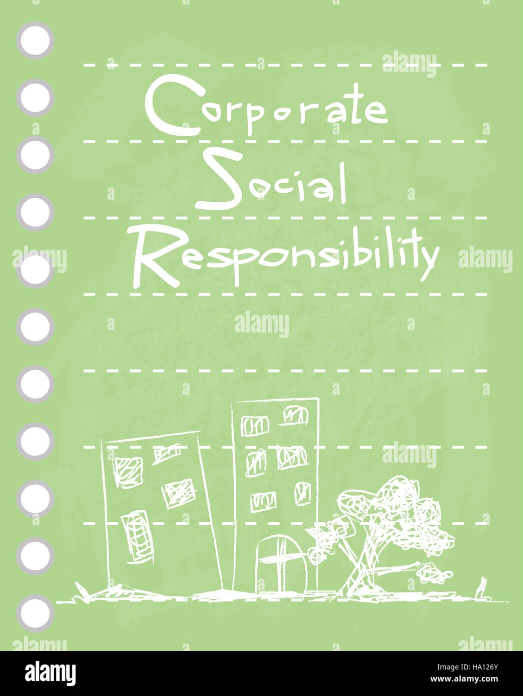 Responsible paper Stock Vector Images - Alamy