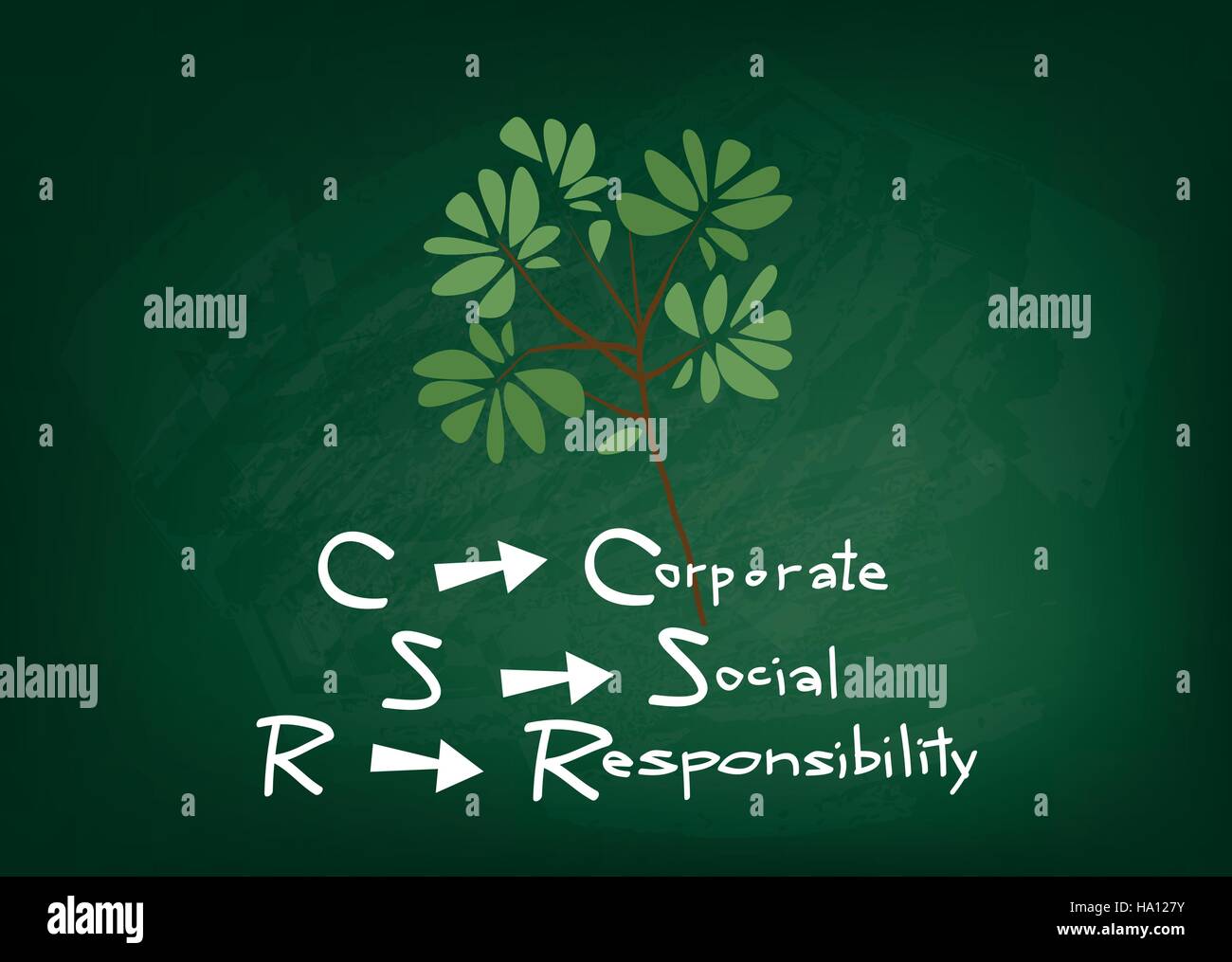Business Concepts, CSR Abbreviation or Corporate Social Responsibility ...