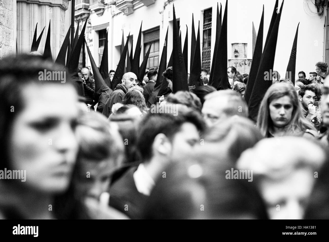 Semana Santa, catholic parade a week before eastern Stock Photo - Alamy