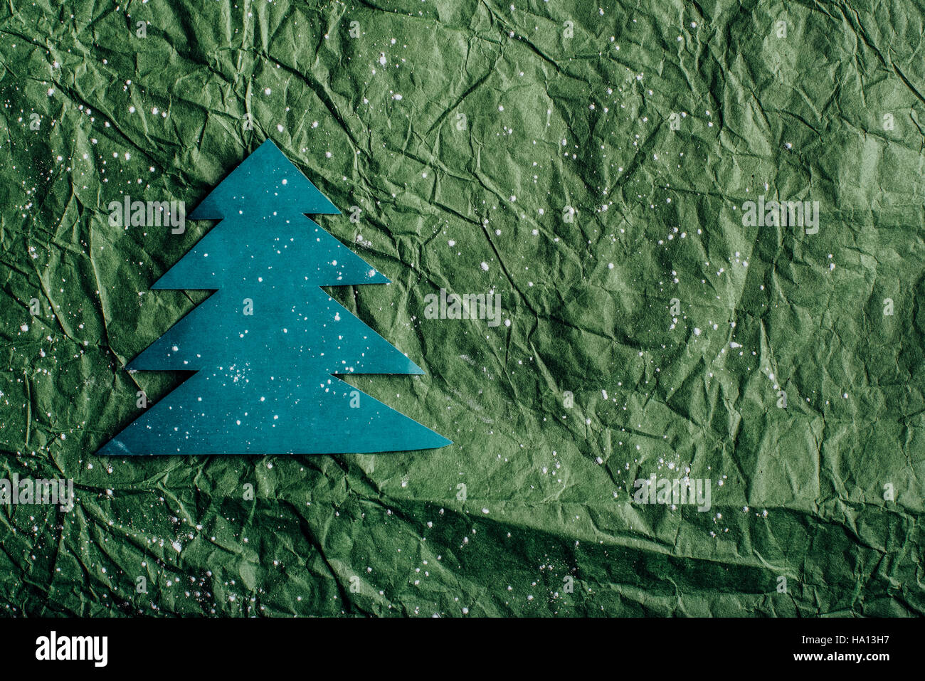 Christmas Tree Cut Out Paper High Resolution Stock Photography and ...