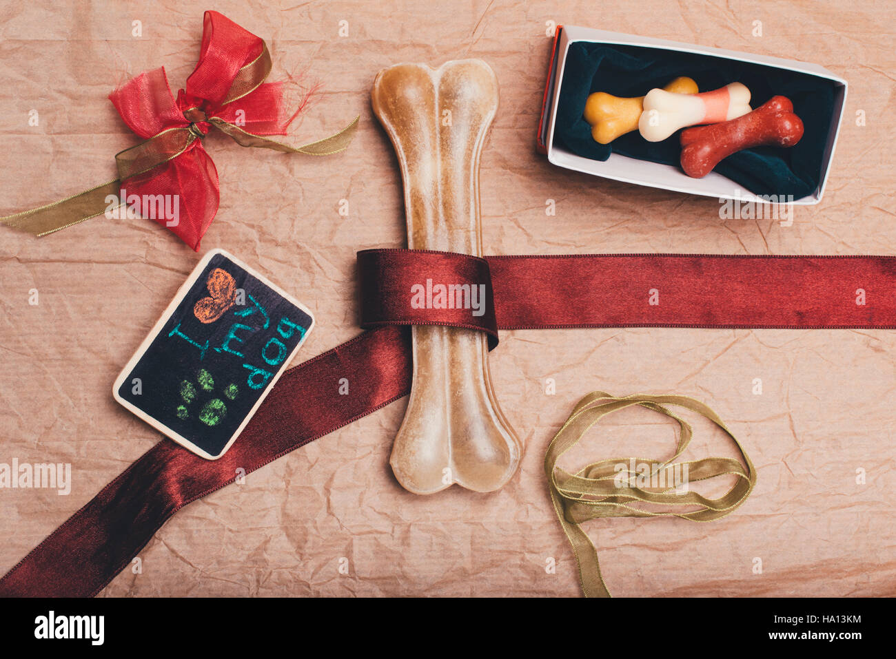 Dog Bone Ribbon High Resolution Stock Photography and Images - Alamy