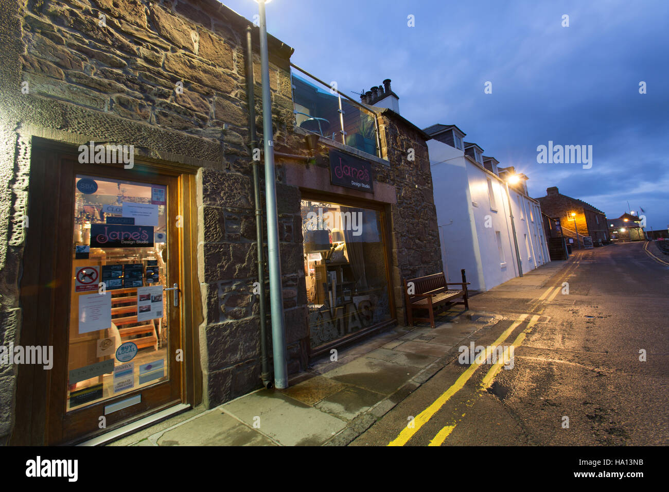 Old town stonehaven hi-res stock photography and images - Alamy