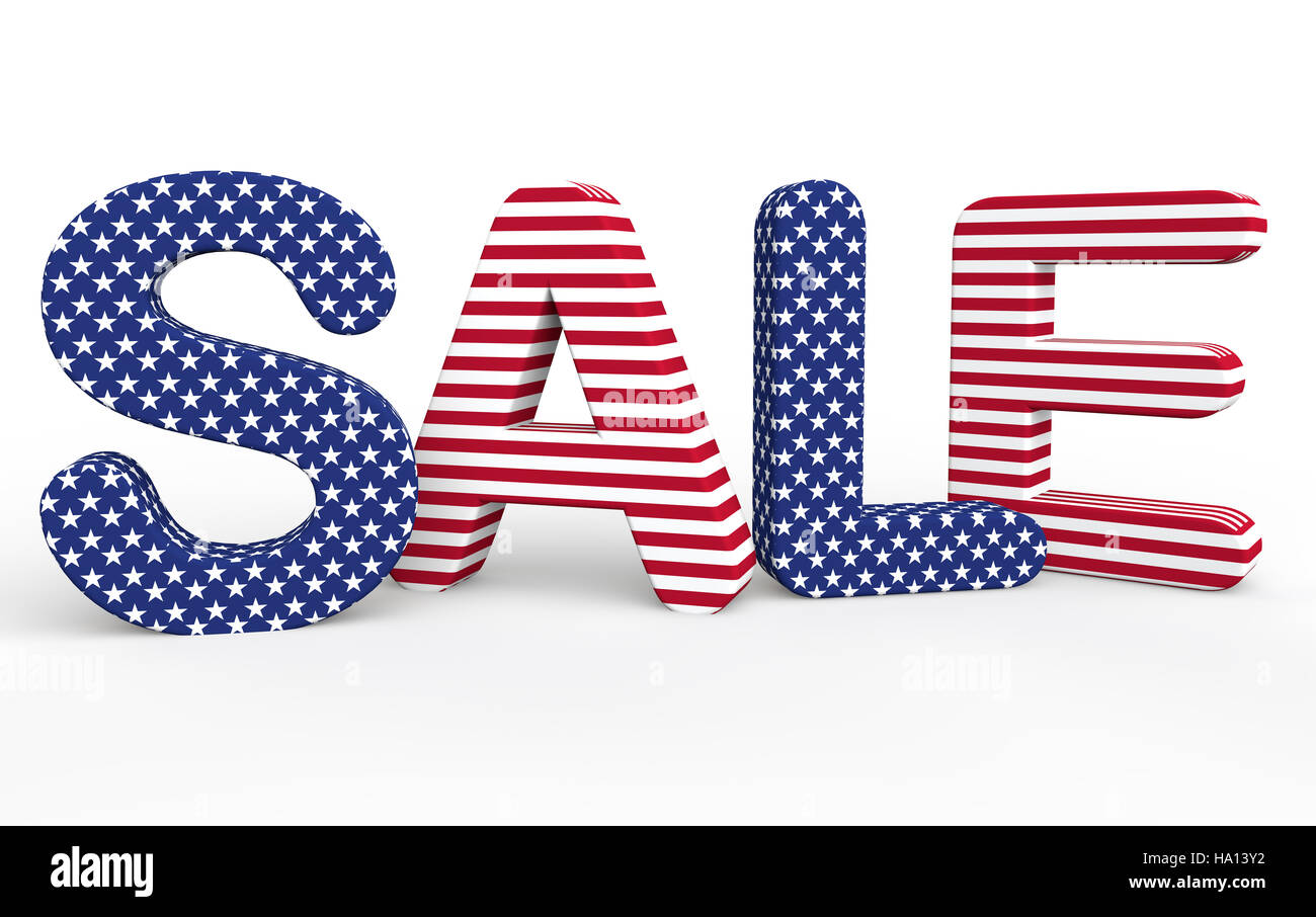 Usa flag text 3d hi-res stock photography and images - Alamy