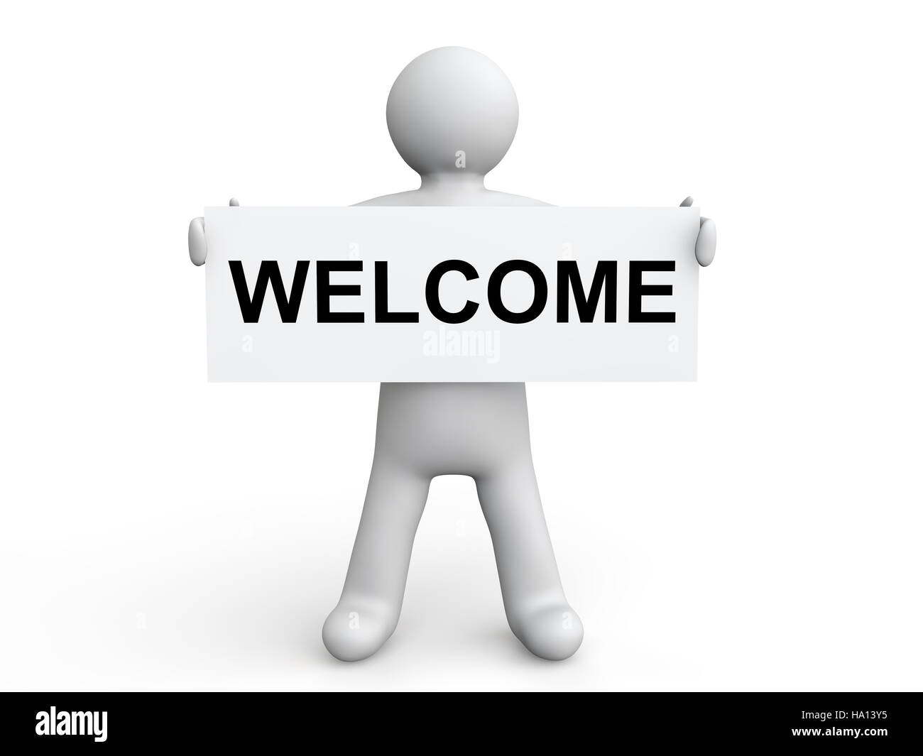 Welcome figure hi-res stock photography and images - Alamy