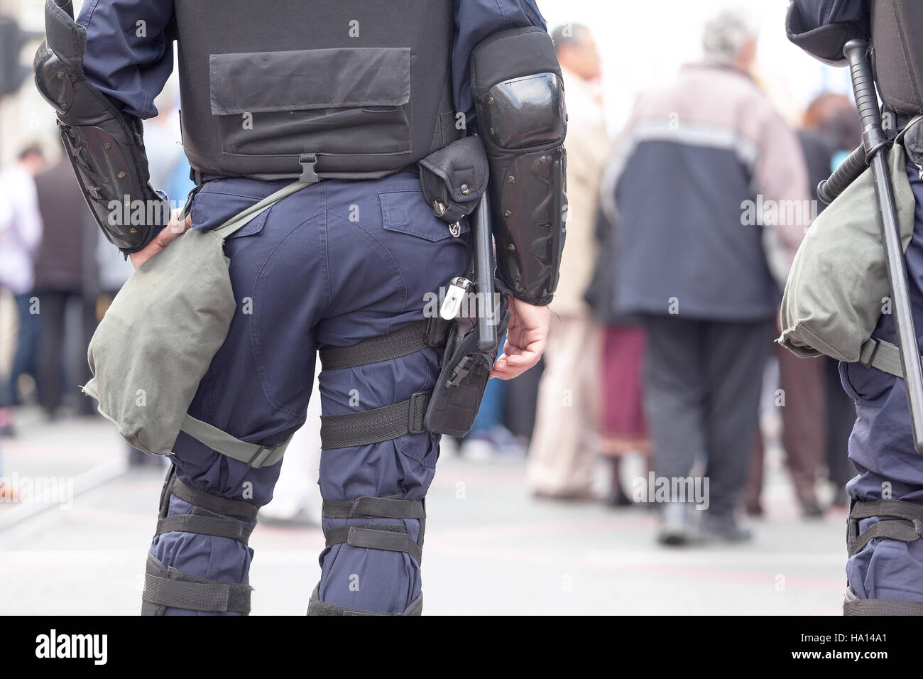 Police officer. State of emergency Stock Photo - Alamy
