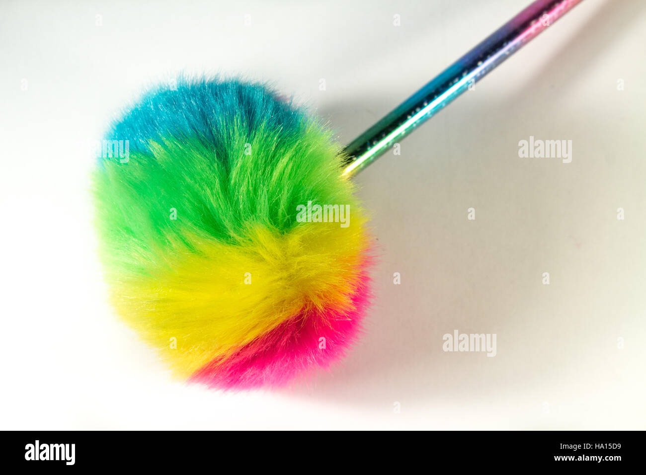 Fluffy pencil top Stock Photo - Alamy