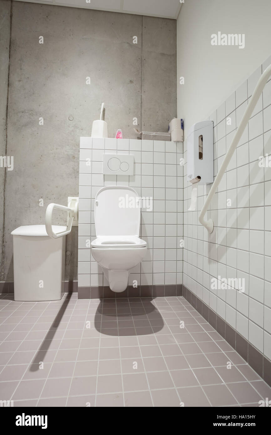 public disabled toilet in a large building Stock Photo - Alamy
