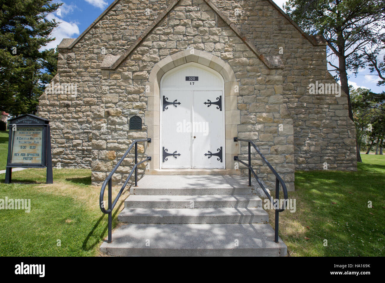 yellowstonenps 20701399474 Fort Yellowstone, Chapel (1913 Stock Photo ...