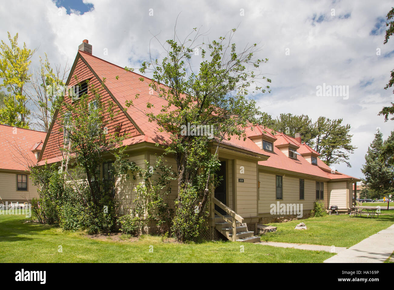 Fort Yellowstone’s Quartermaster Storehouse, built in 1891, served as a ...