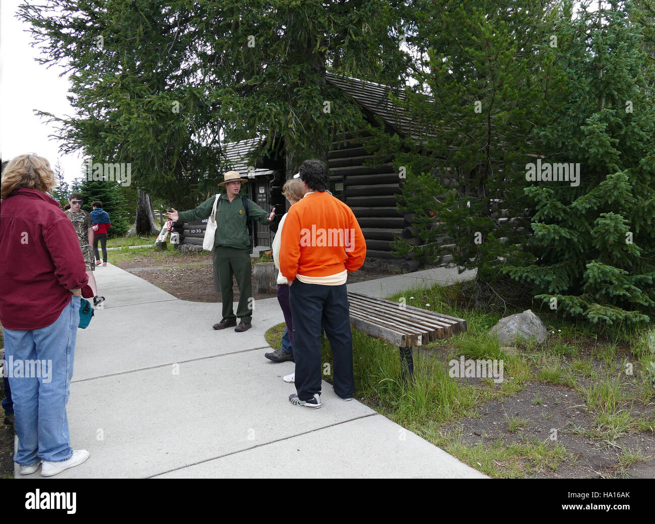 The Yellowstone Ranger Program offers guided tours at West Thumb Geyser ...